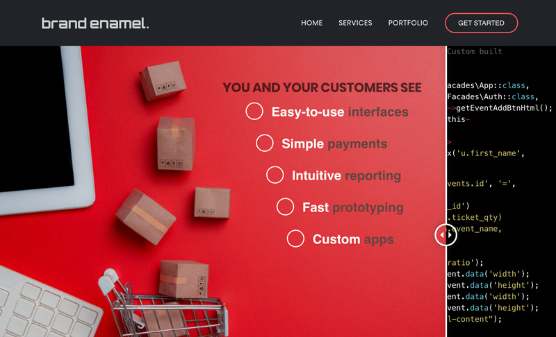 How we built the banner - Brand Enamel